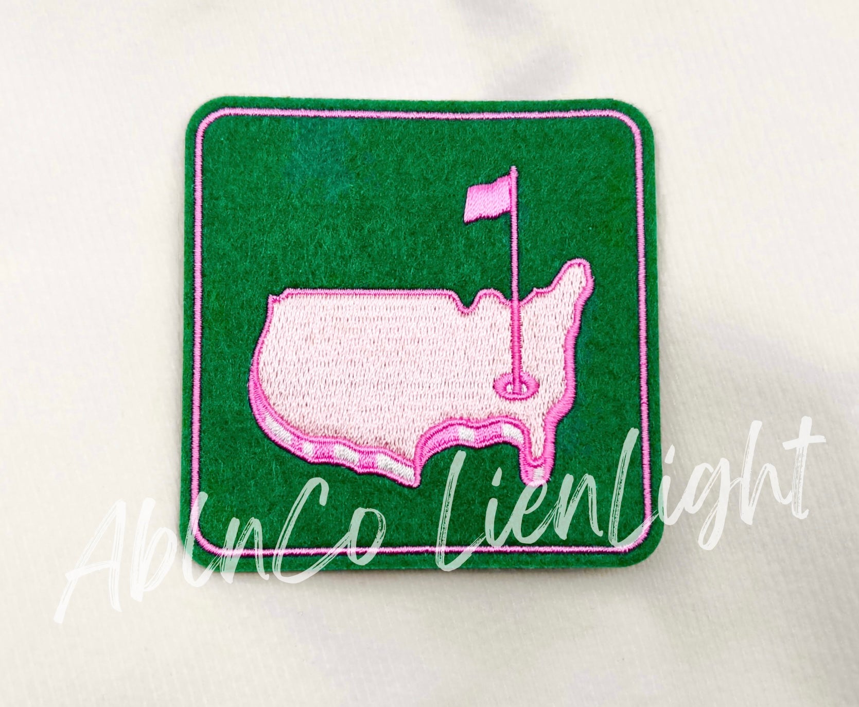 Preppy Georgia Masters Golf Embroidery Patch – ABLNco