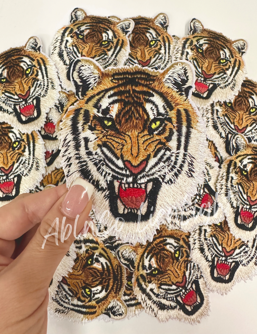 Fierce Tiger Embroidery Patch – ABLNco