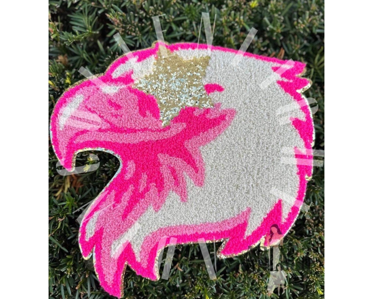 PREPPY PINK MASCOT™ Chenille Patch Only – ABLNco