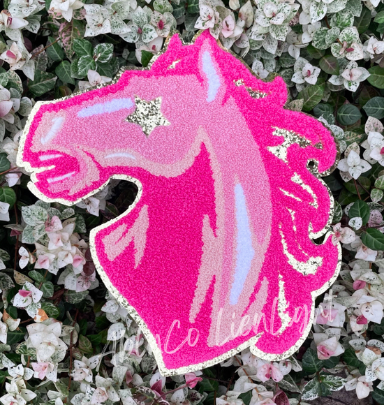 PREPPY PINK MASCOT™ Chenille Patch Only - DIY Craft – ABLNco