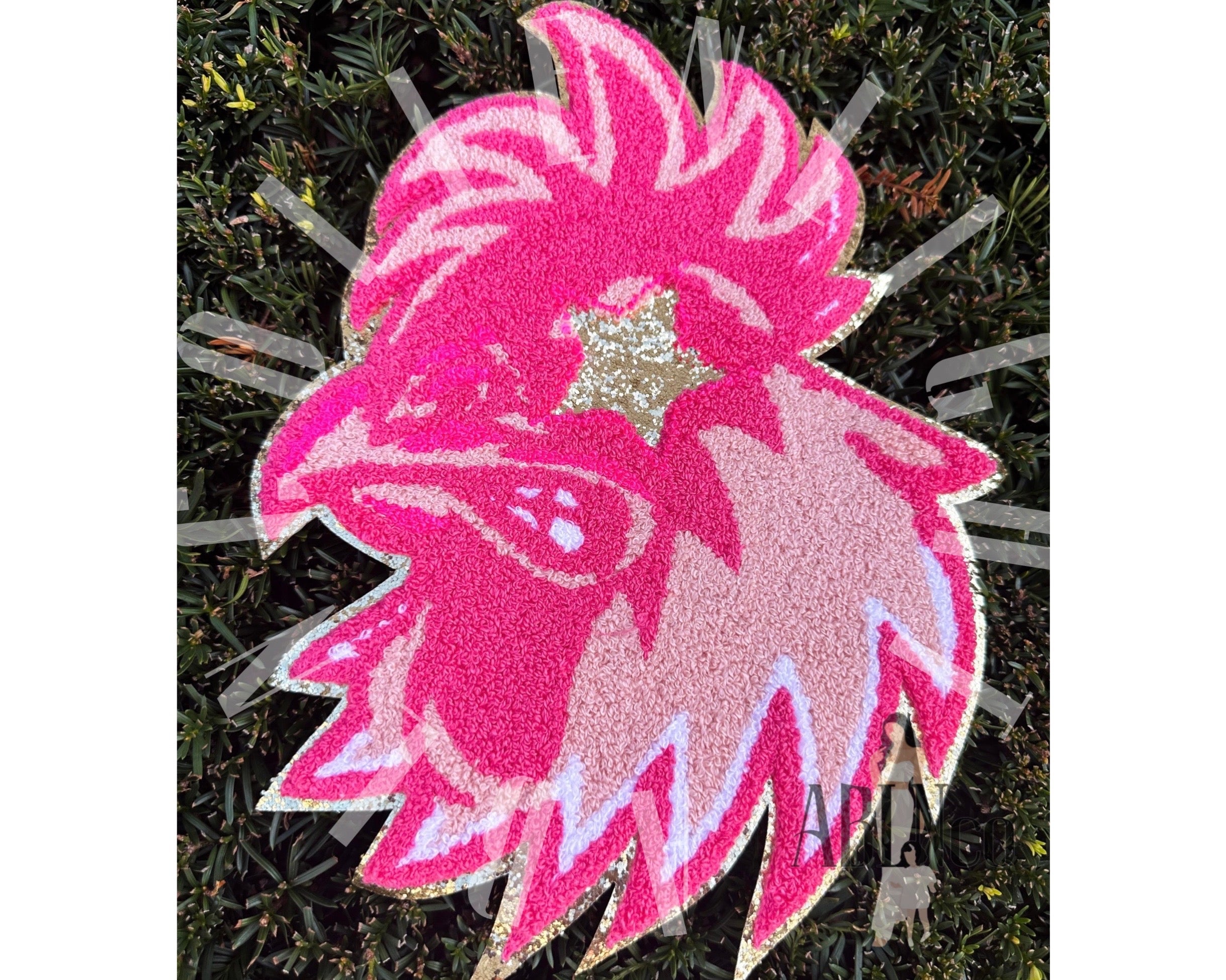 PREPPY PINK MASCOT™ Chenille Patch Only – ABLNco