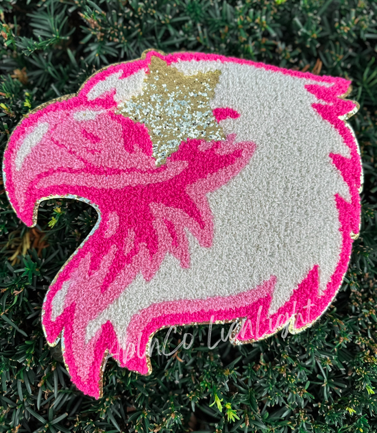 PREPPY PINK MASCOT™ Chenille Patch Only - DIY Craft – ABLNco