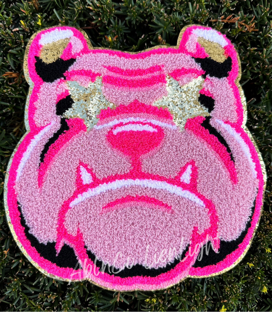 PREPPY PINK MASCOT™ Chenille Patch Only - DIY Craft – ABLNco
