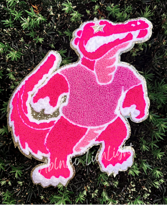 PREPPY PINK MASCOT™ Chenille Patch Only - DIY Craft – ABLNco