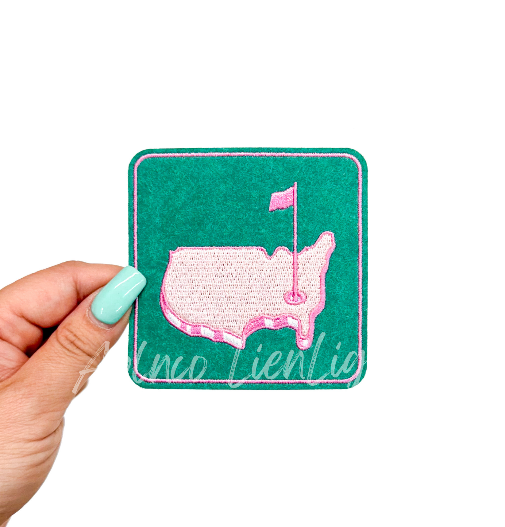 Preppy Georgia Masters Golf Embroidery Patch – ABLNco