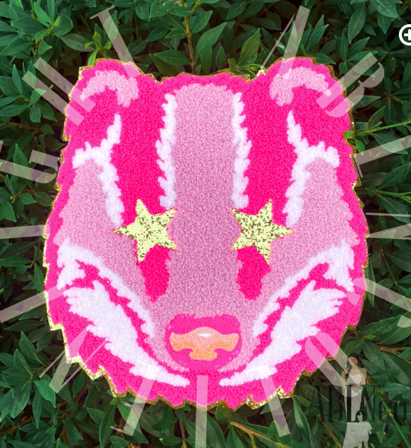 Pink Preppy Mascot Badgers Honey Badger – ABLNco